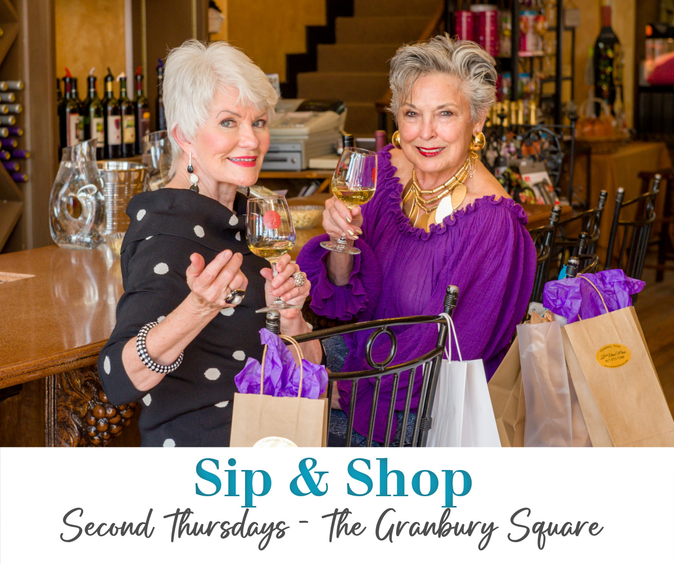 SIP & SHOP - Historic Granbury Merchants Association